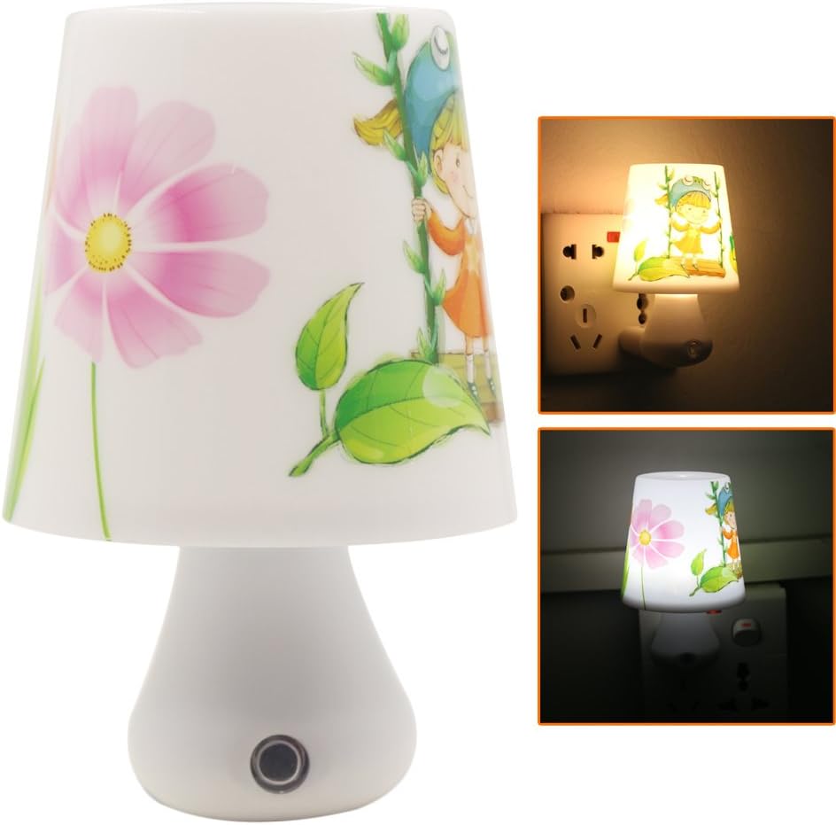 Amazon.com: LED Night Light 0.5W AC220V White/Warm White Night Lights ...
