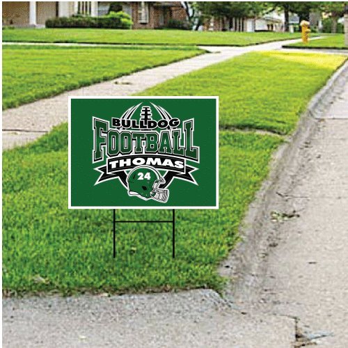 Football Field Yard Signs GoSports Football Field Yard Line Markers