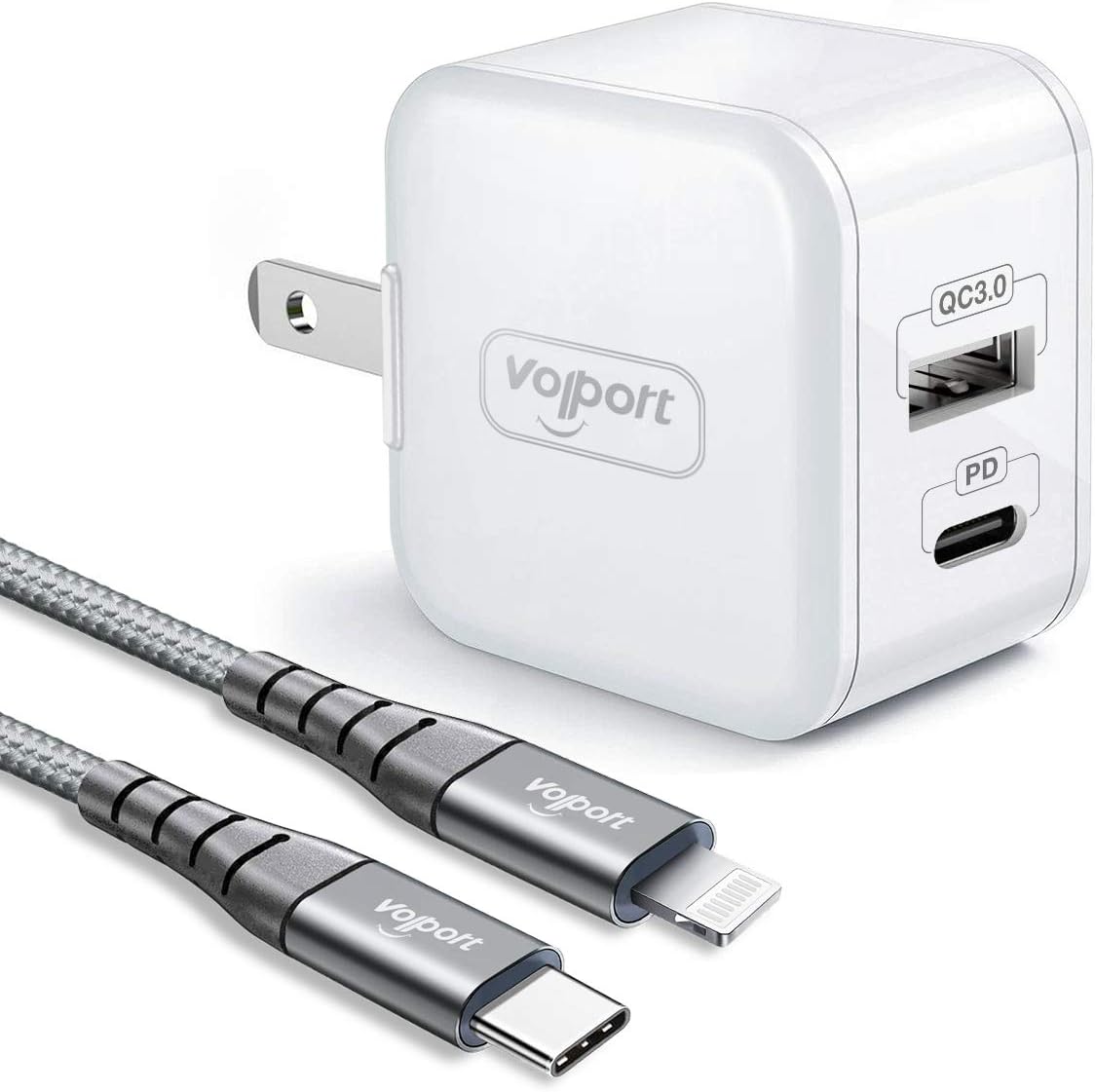 Amazon.com: Fast Charging Power Stand for iPhone and iPad Models - MFi ...