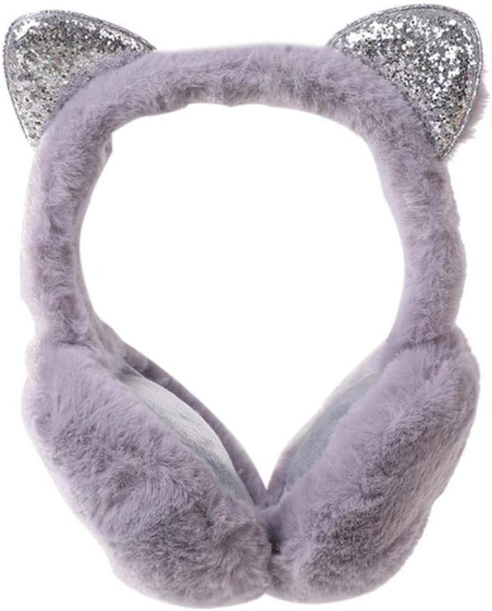 Orejeras de dibujos animados de invierno Orejeras de oreja de gato ...