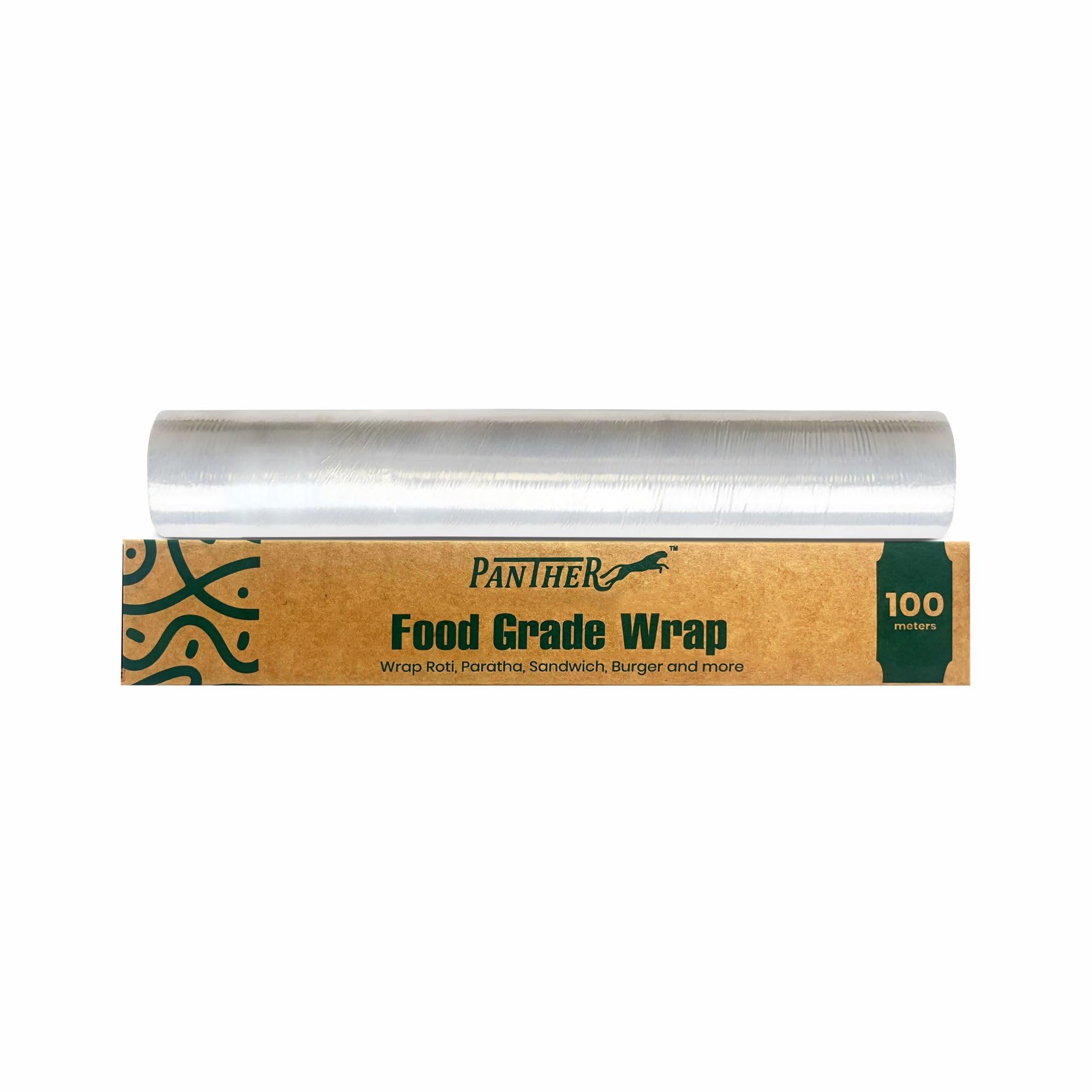 Panther Food Wrap Roll Multipurpose Wrap for Food Wrapping, Marination ...