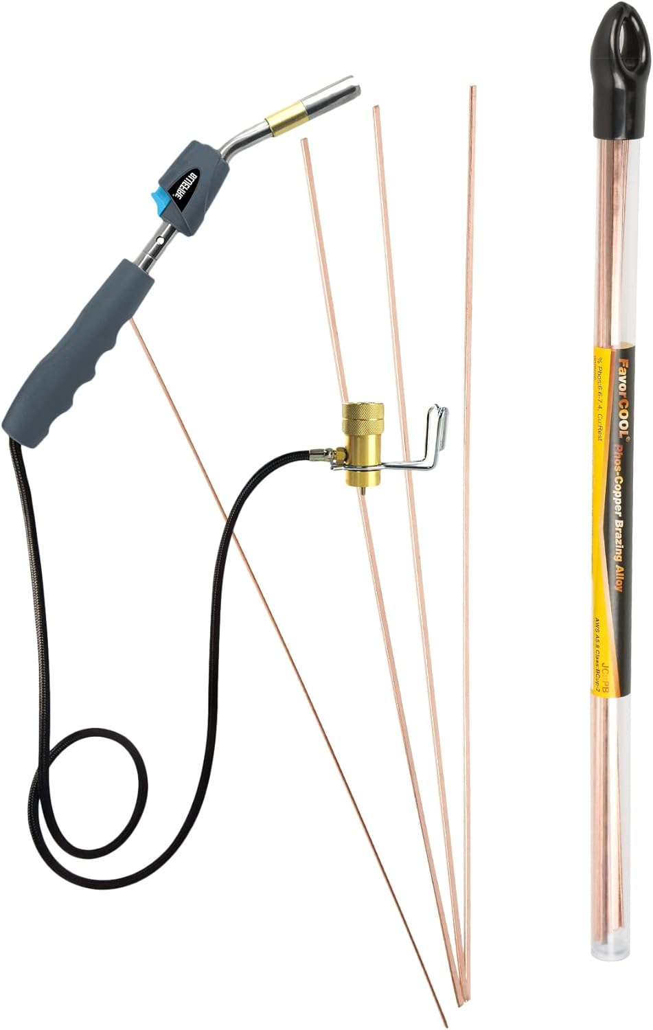 Amazon.com: BLUEFIRE HZ-8388B Self Igniting 3' Hose Gas Welding Torch+ ...