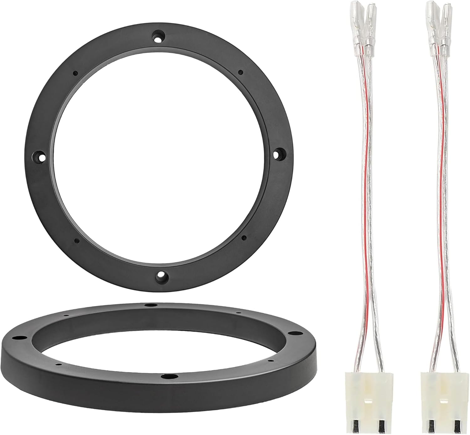 Amazon.com: NuIth Universal 6.5 inch Car Door Speaker Mounting Ring ...