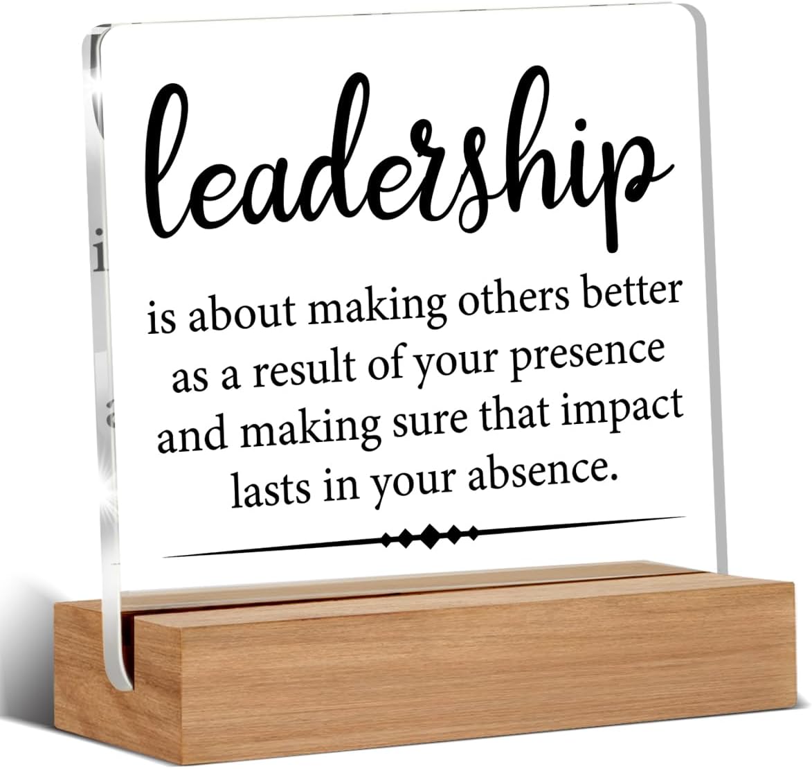 Amazon.com: Leadership Gifts Appreciation Gifts for Leader Boss Mentor ...