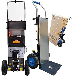 Amazon.co.jp: 1200W Electric Hand Truck Stair Lift, 400 Kg Load - Stair ...