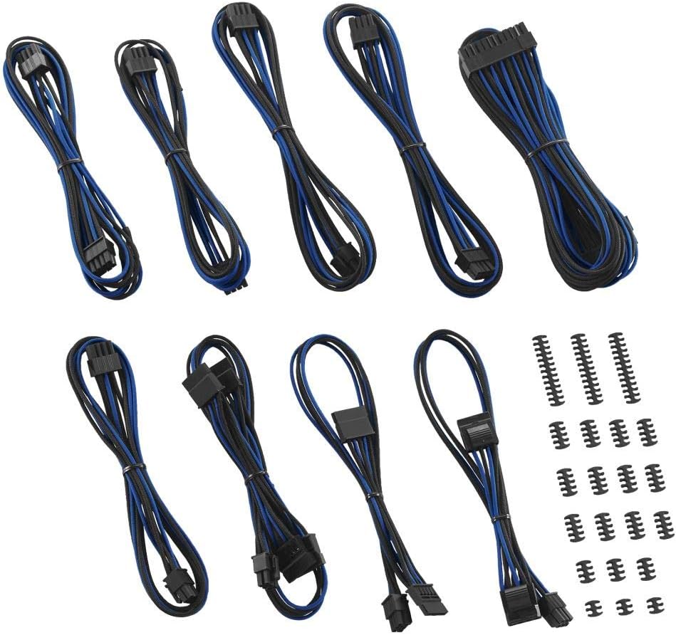 Amazon.com: CORSAIR Premium Individually Sleeved PSU Cables Pro Kit for ...