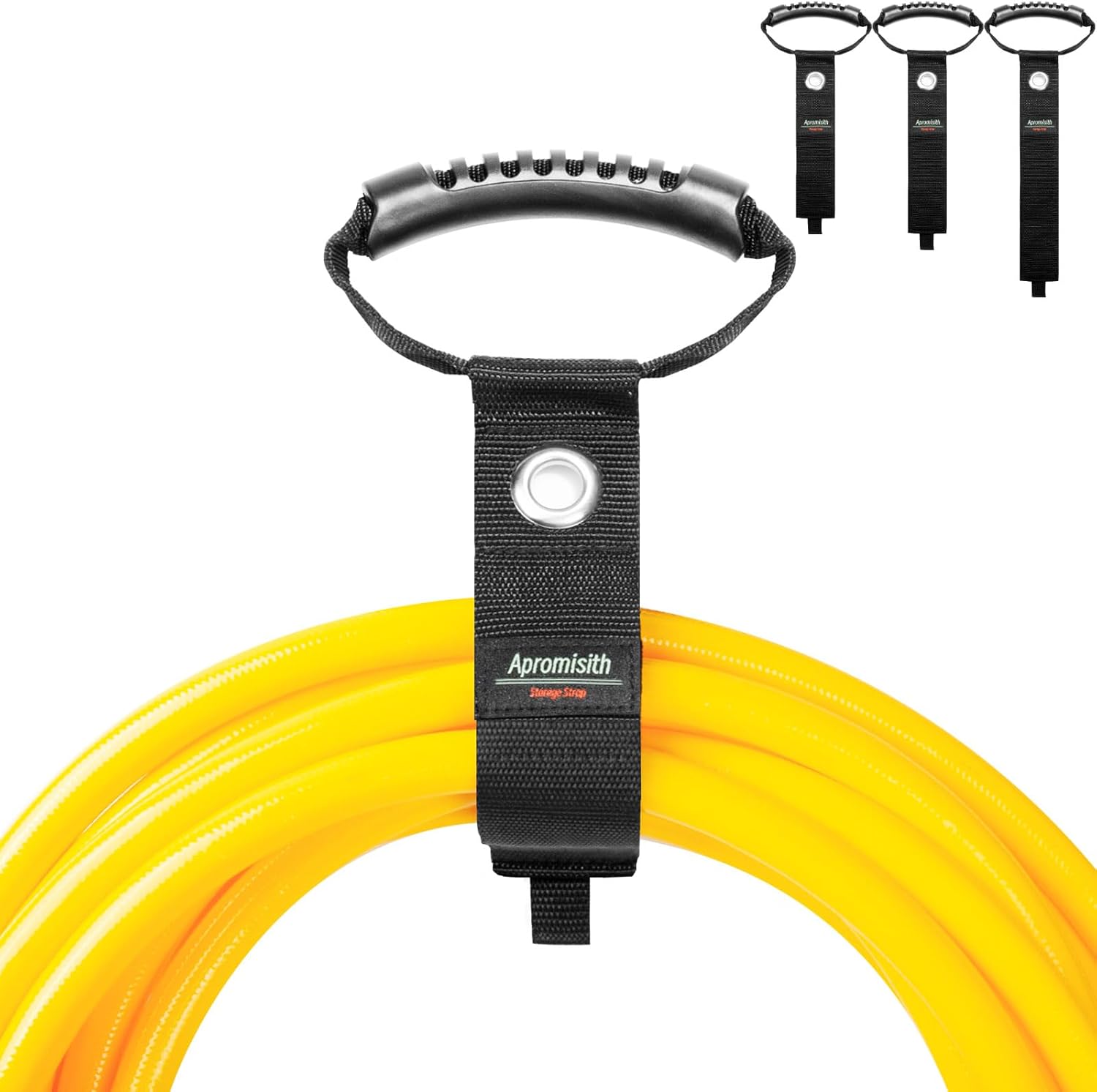 Amazon.com: Heavy Duty Storage Hook and Loop Straps with Handle 3-Pack ...