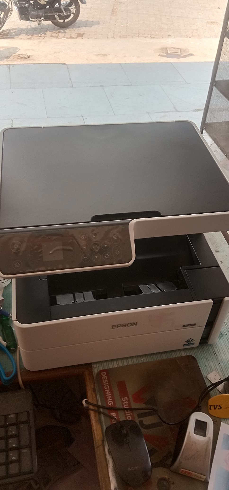 Amazon.in: Buy Epson EcoTank Monochrome M2140 All-in-One Duplex InkTank ...