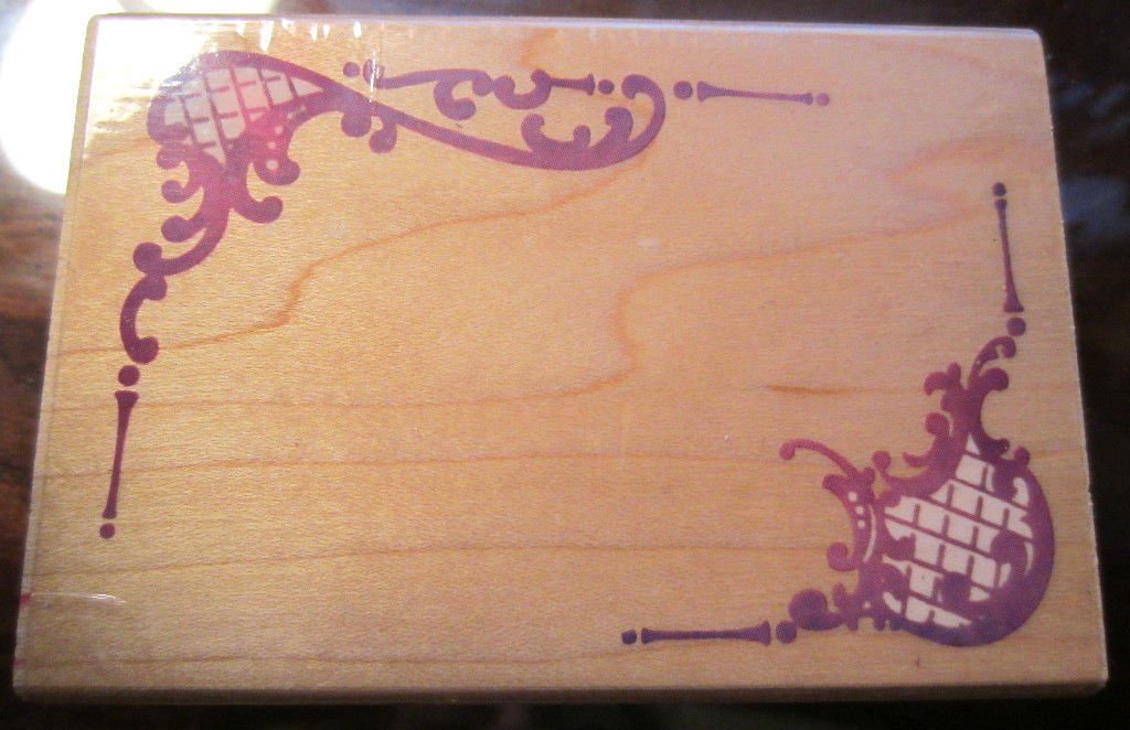 Corner Rubber Stamp Designs