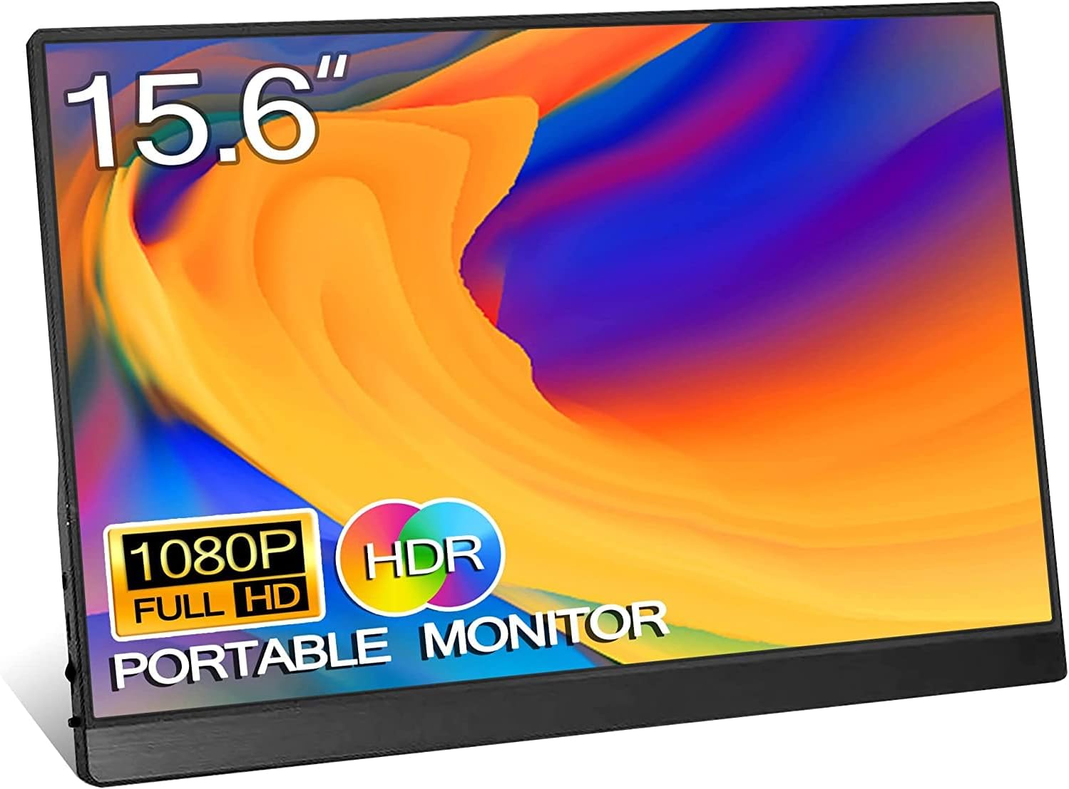 TEKXDD Monitor Portatil 1080P IPS, 15.6 Pulgadas Full HD Pantalla ...