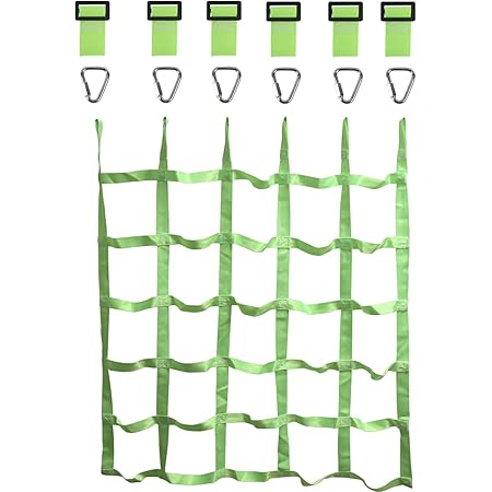 letsgood Climbing Cargo Net for Kids Outdoor - Polyester Climbing Ninja ...
