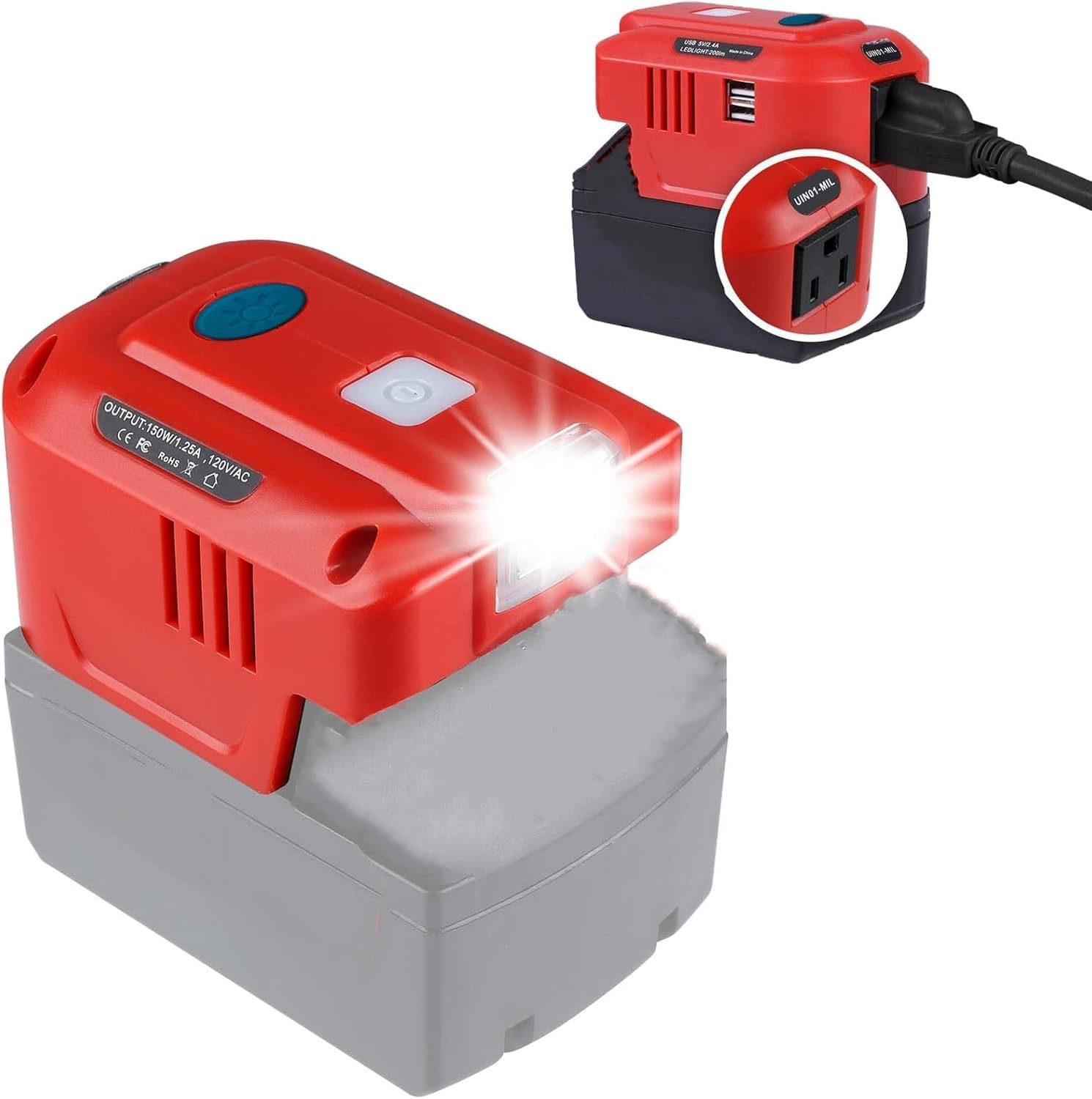 Amazon.com: MilwaukeeTool 2846 50 M18 18 Volt 175 Watt Lithium Ion ...