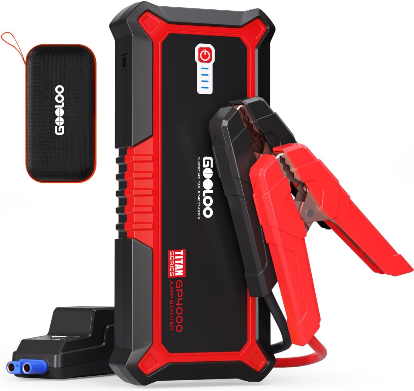 Amazon.com: GOOLOO GP4000 4000A Peak Car Battery Jump Starter, Portable ...