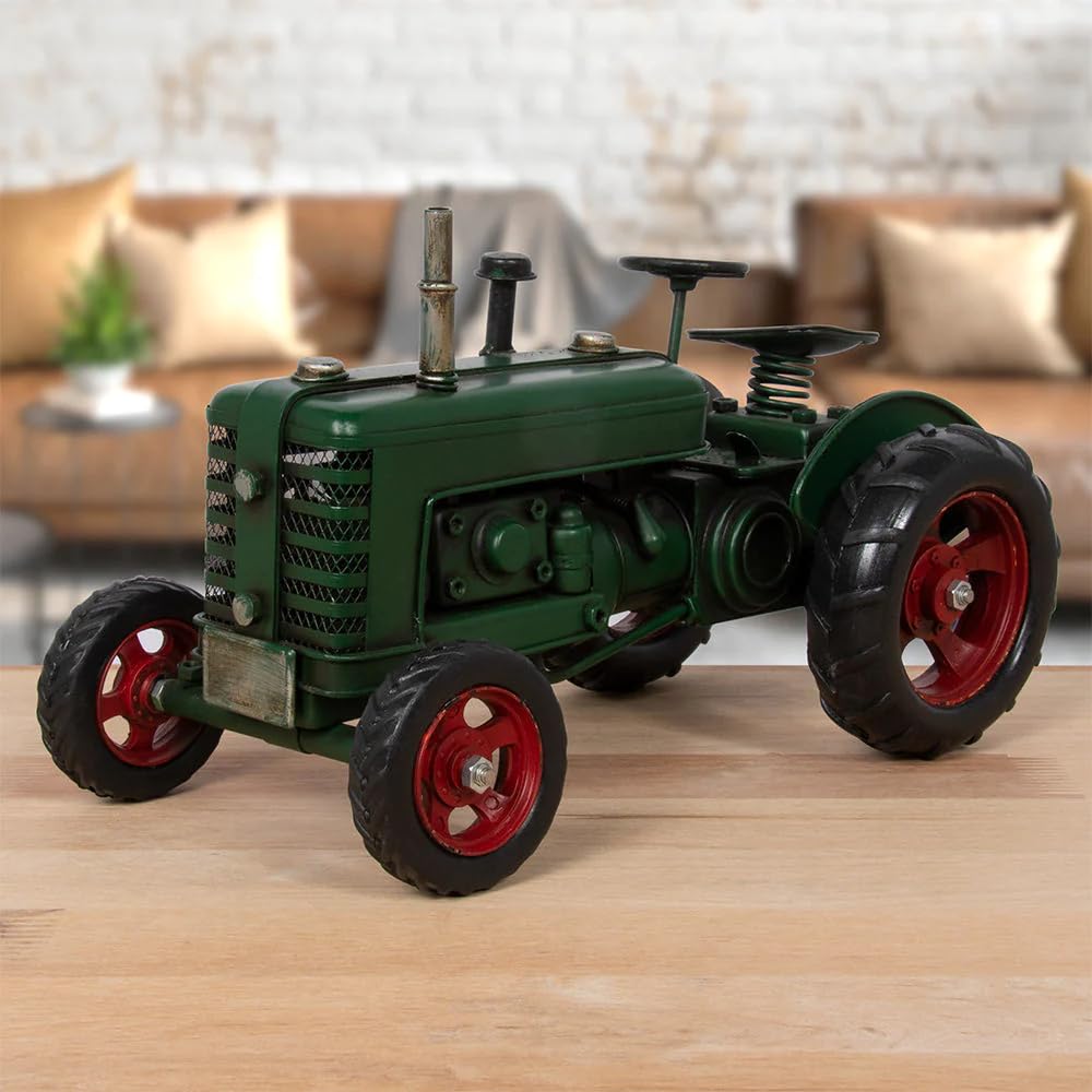 Lesser & Pavey Figure | Vintage Tractor | 1 Piece | Green | 27 cm x 15 ...