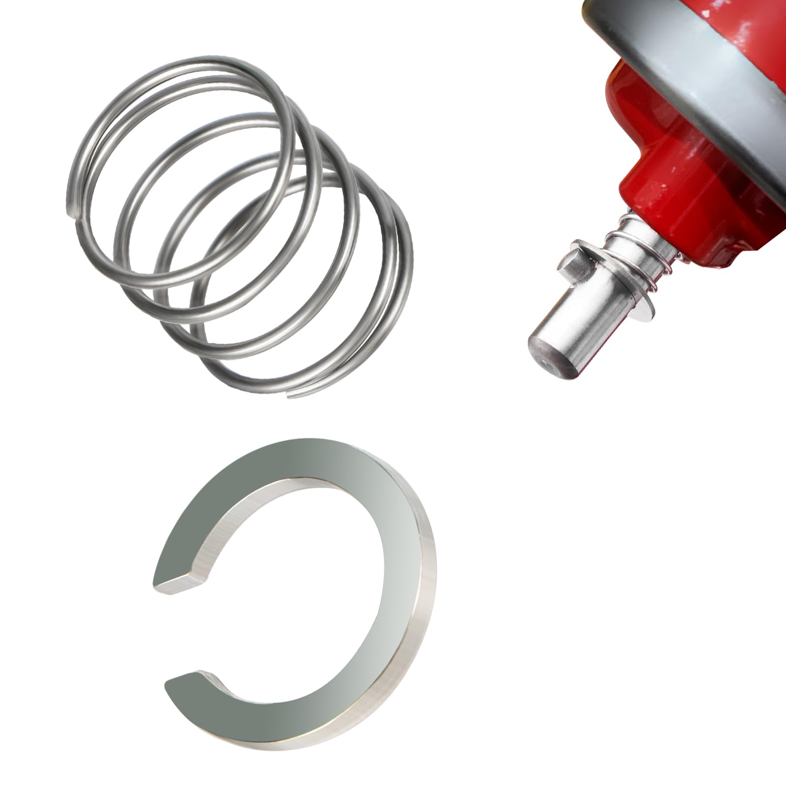 Amazon.com: 304 Stainless Spring and Washer For KitchenAid Mixers 3.5 Quarts to 7 Quarts Quick ...