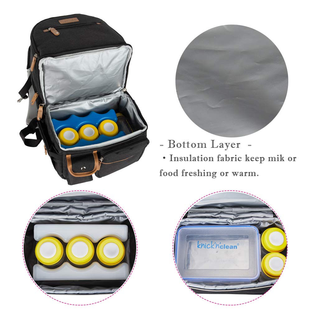 Breast Pump Backpack - Mother Outdoor Working Backpack with 13 Inch ...