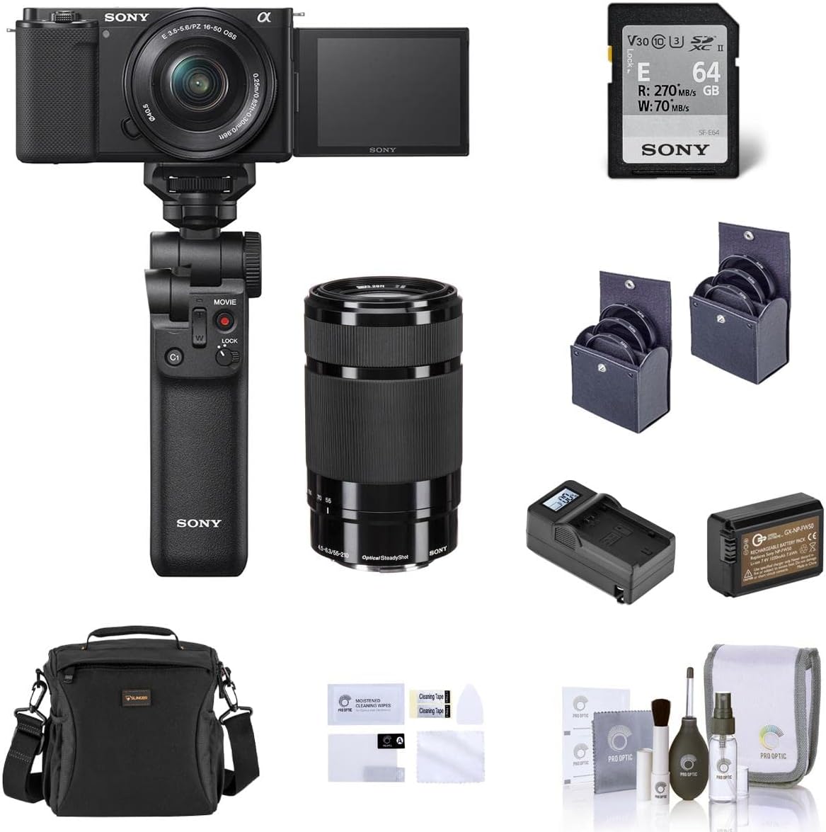 Amazon.com : Sony ZV-E10 Mirrorless Vlog Camera with 16-50mm Lens ...