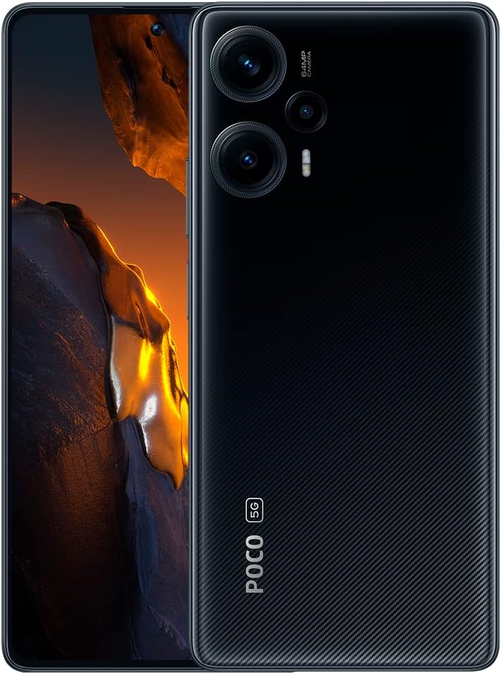 POCO BY XIAOMI - Celular Poco F5 Black 12GB Ram 256GB ROM : Amazon.com ...