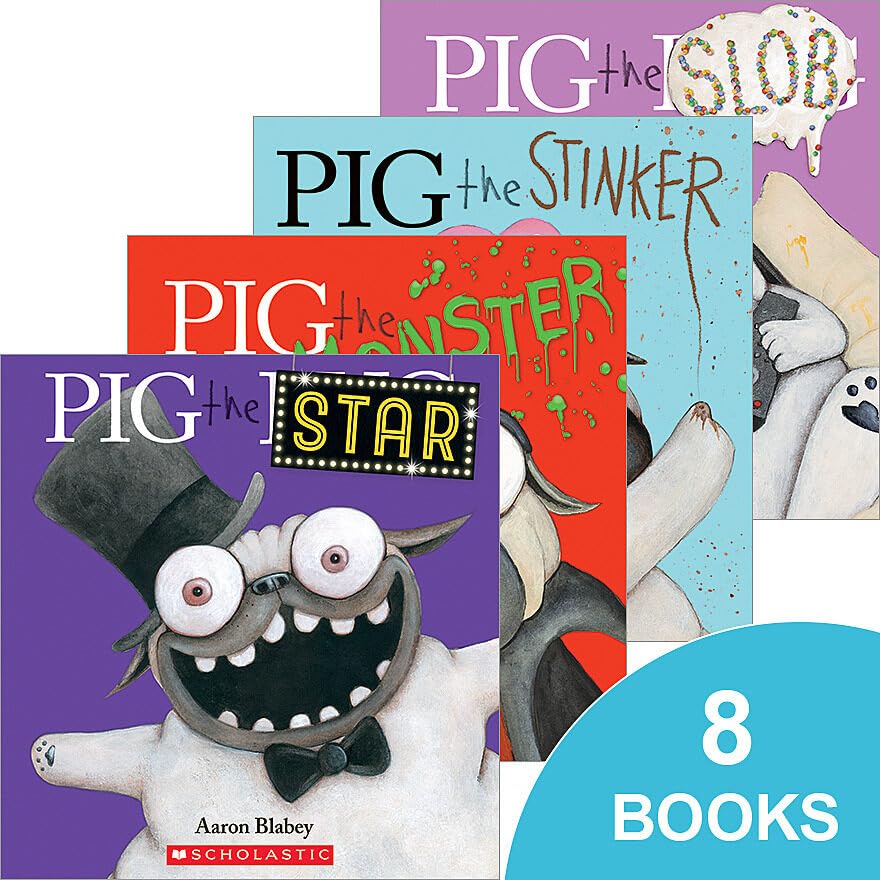 Pig the Pug 8 book collection set | Value Pack (The Pug, The Winner ...