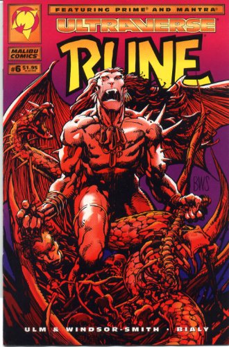 Ultraverse Rune #6: Malibu Comics; Barry Windsor-Smith: Amazon.com: Books
