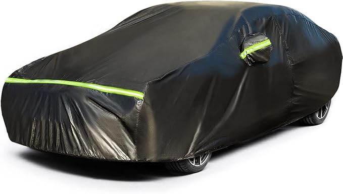 Amazon.com: Favoto Full Car Cover Sedan Cover Universal Fit 177-194 ...