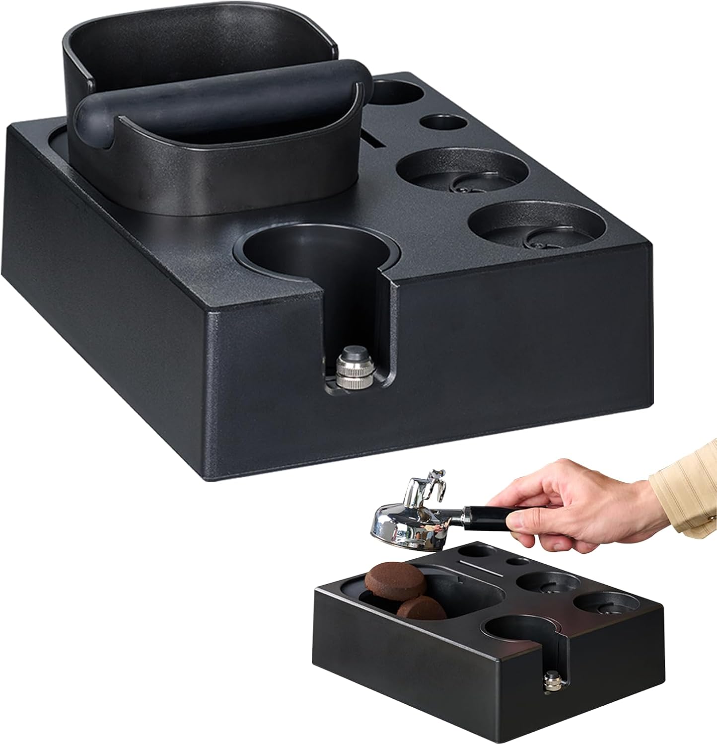 Amazon.com: Espresso Knock Box, Espresso Coffee Organizer Box Fit for ...