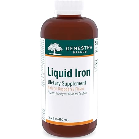 Amazon.com: Genestra Brands Liquid Iron | Colloidal Mineral Supplement ...