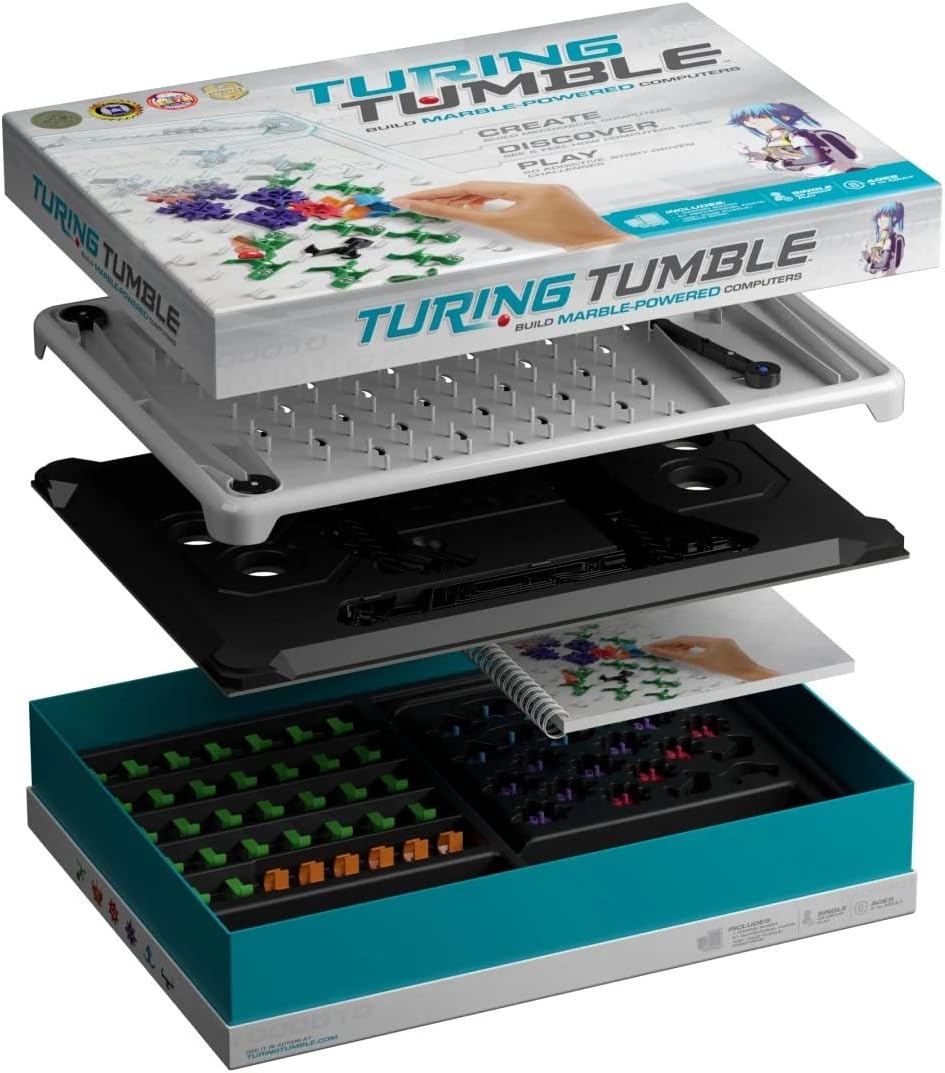 Turing Tumble Current Edition Turing Tumble (28/6) Board Game : Amazon ...