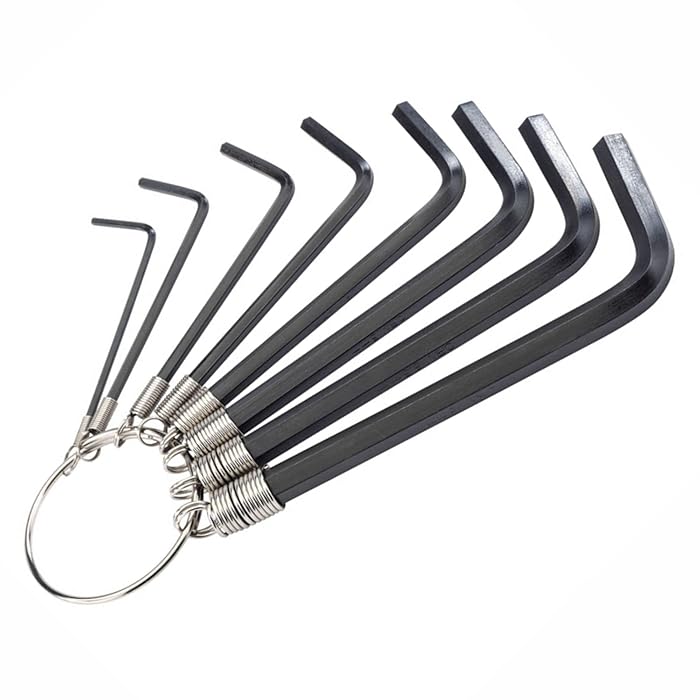 Buy Hex Key Set 8 Pcs Metric Hexagon Imperial Wrench Insulated Allen ...