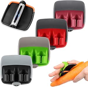 Amazon.com: Fingers Grip Palm Peeler for Fruit & Vegetable,Silicone ...