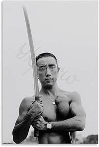 Amazon.com: Vintage Portrait Art Poster Yukio Mishima Portrait Art ...