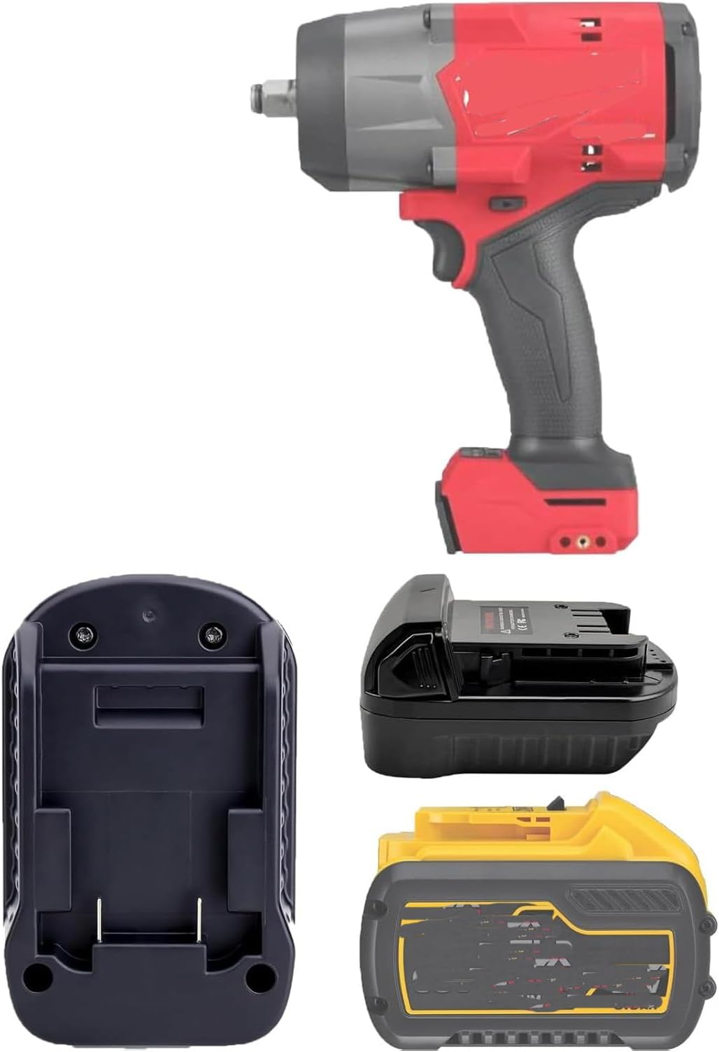 Amazon.com: for Dewalt to Milwaukee Adapter, Battery Adapter for DeWalt ...