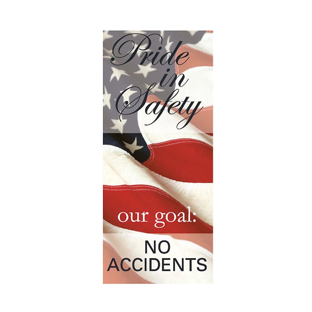 Amazon.com: NMC BT50 Motivational and Safety Banner, Legend "Pride in ...