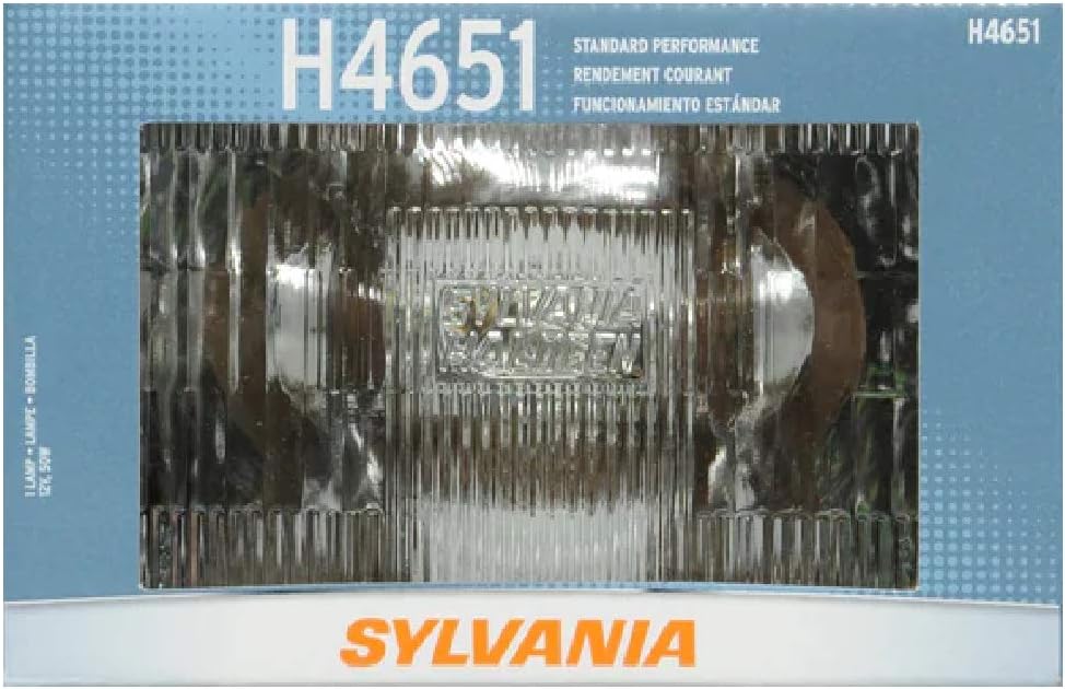 GE H4651 Standard Automotive Replacement Bulb, Headlight Bulbs - Amazon ...