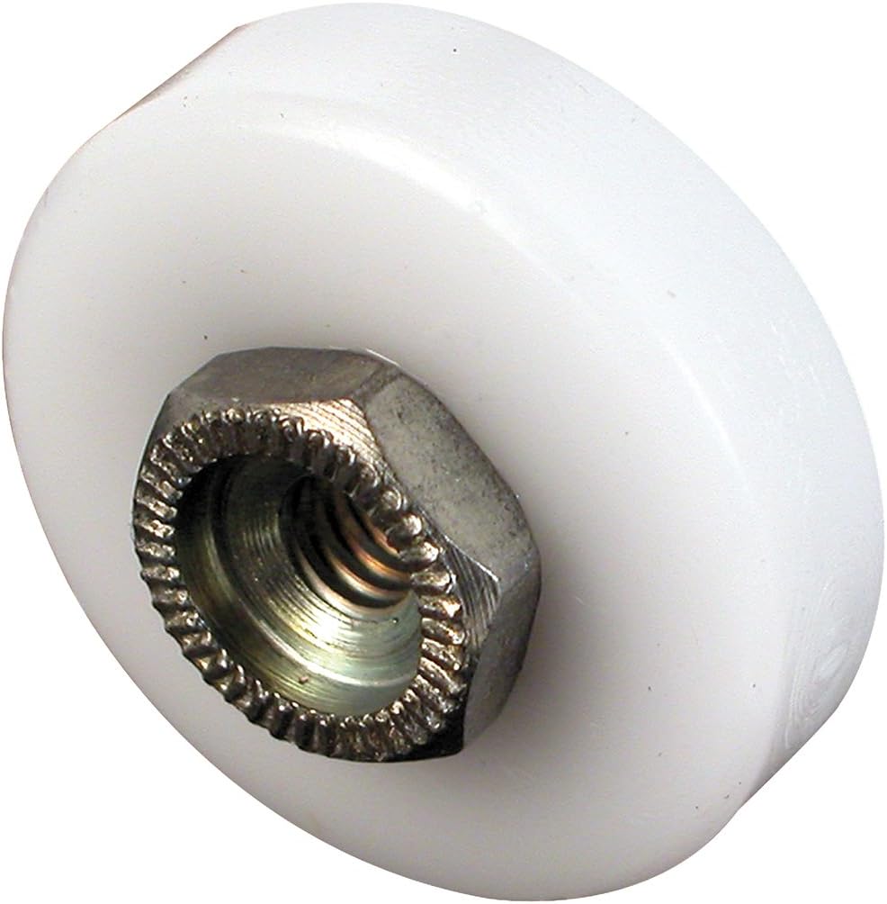 Prime-Line Products M 6154 Tub Enclosure Roller, 7/8 Inch Flat, 4-Pack ...