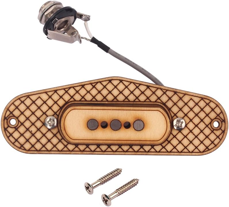 Amazon.com: Guitar Pickup of Wood 3-string Humbucker Pickups For Box ...