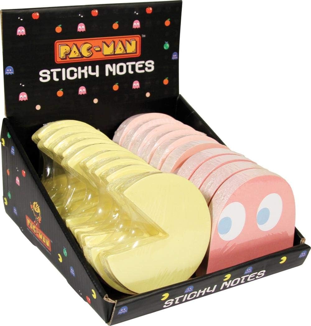 Amazon.com : Paladone Products - Pac-Man Sticky Notes Display (24 ...