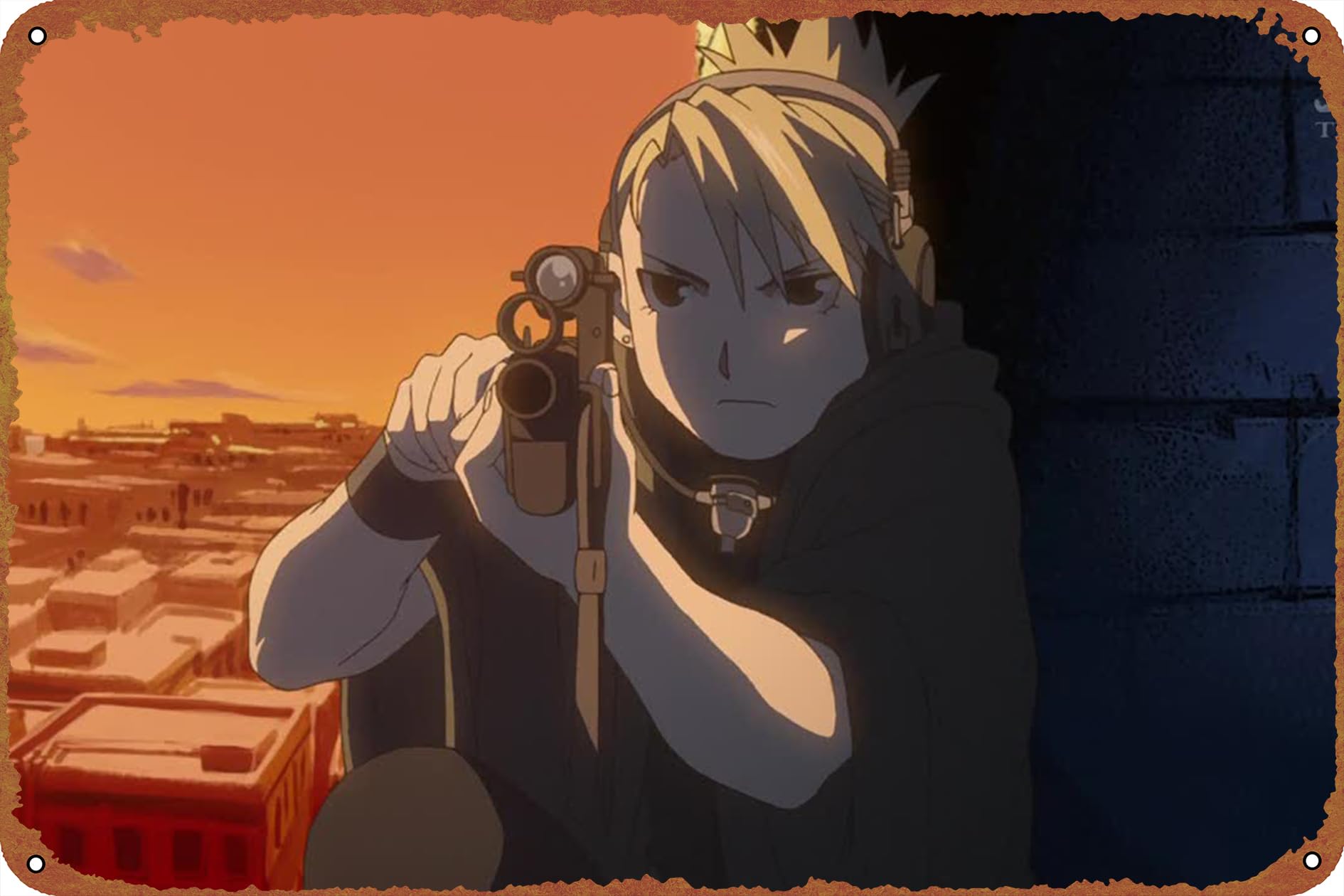 Amazon.com: Fullmetal Alchemist Riza Hawkeye Poster Bar Club Man Cave ...