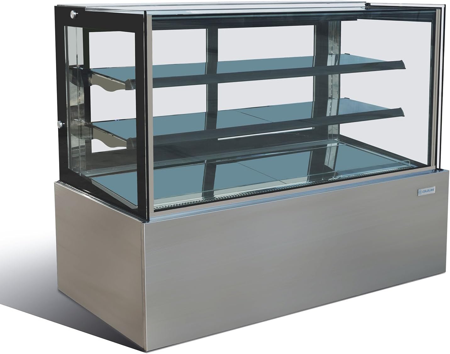 Amazon.com: FRICOOL Merchandiser Freezer 2 Doors 72 In, Flat Glass ...