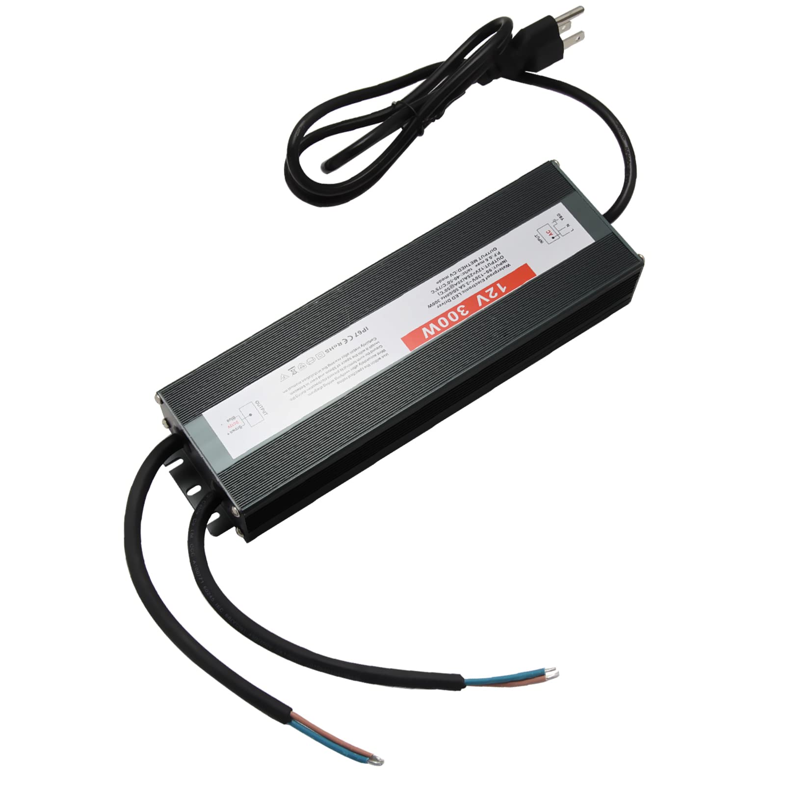 Snapklik.com : LED Driver 300W Waterproof IP67 Power Supply Adapter ...