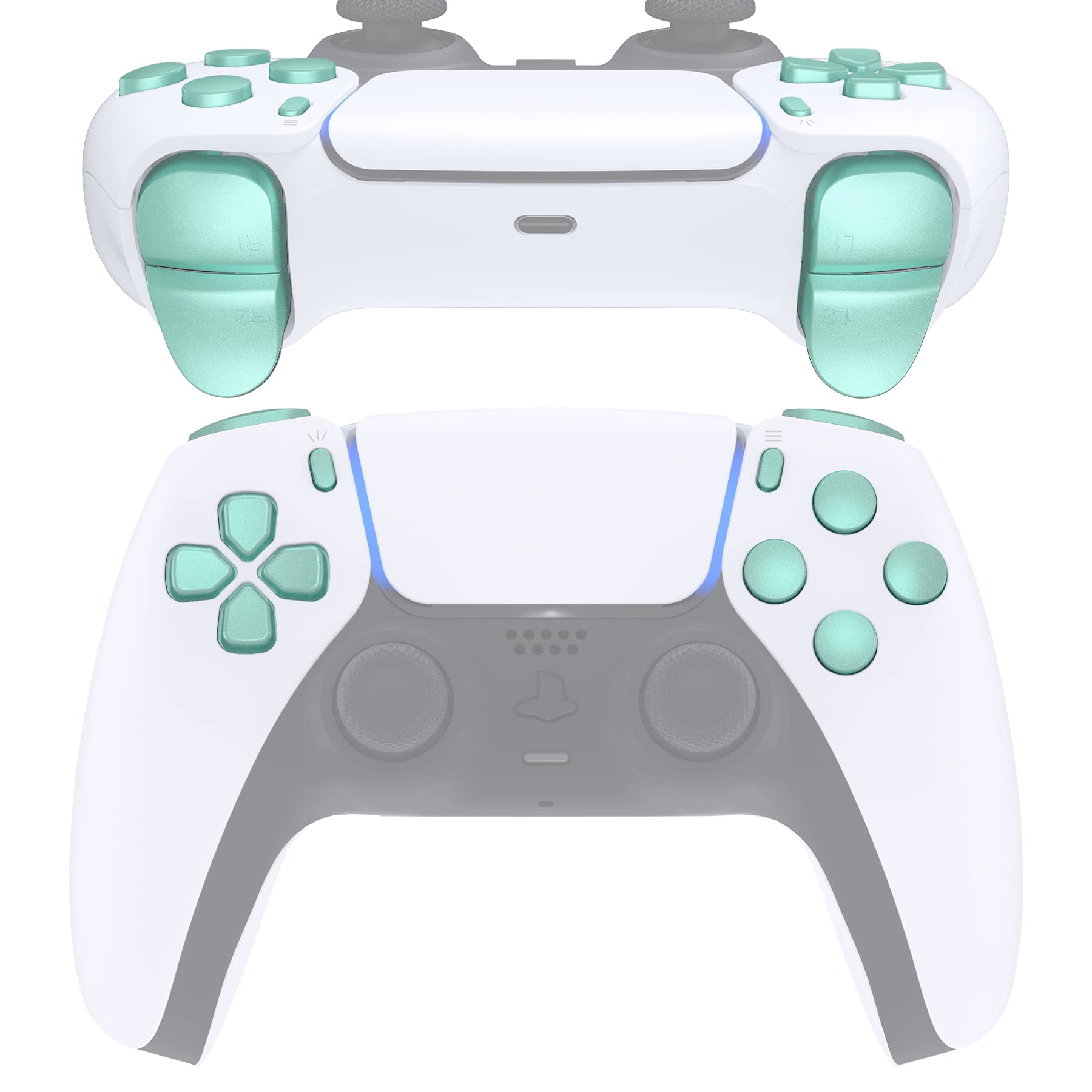 Buy eXtremeRate Replacement D-pad R1 L1 R2 L2 Triggers Share Options ...