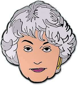 Amazon.com: Ata-Boy Golden Girls Dorothy Face 1" Full Color Enamel Pin : Clothing, Shoes & Jewelry