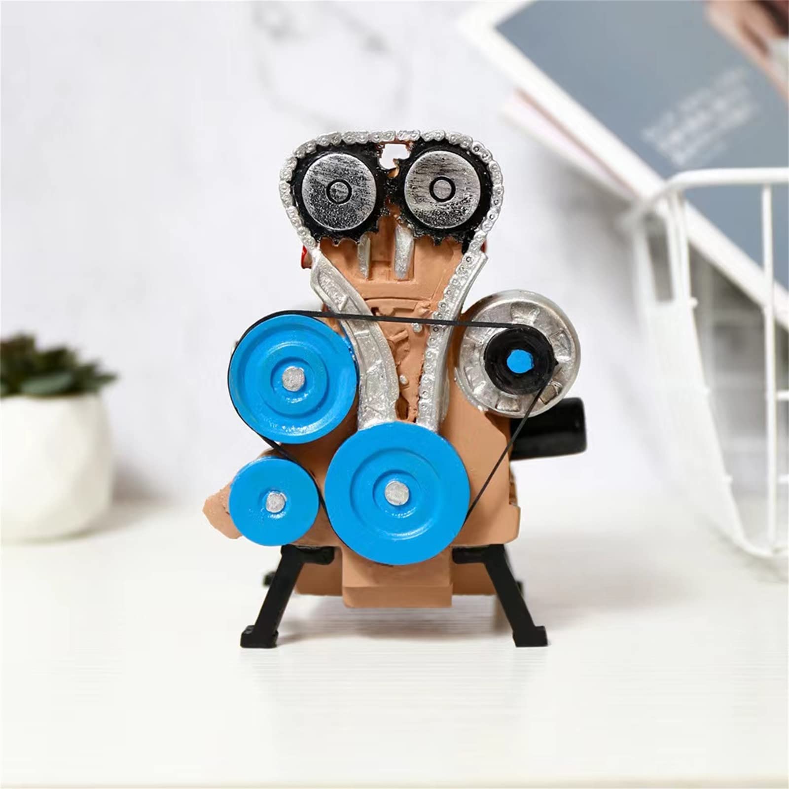 4 Cylinder Car Engine Kit Adult Model, Engine Model Desk, Resin Art Car ...