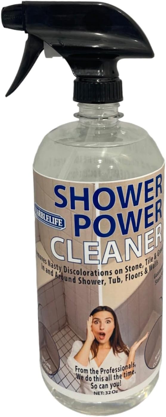Amazon.com: Marblelife Power Shower Cleaner, Heavy-Duty Shower & Tub ...