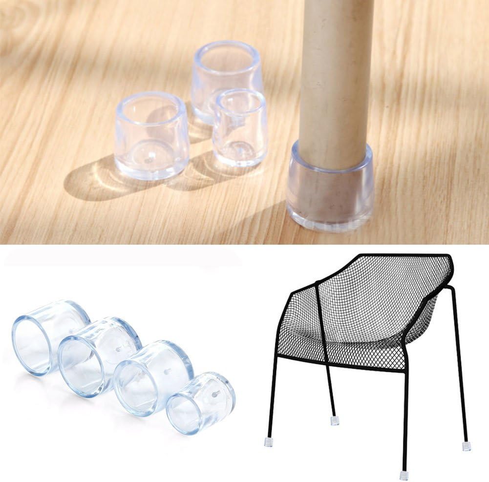 16x Rubber Furniture Feet Ferrule Caps Stoppers - Many Sizes & Colours ...