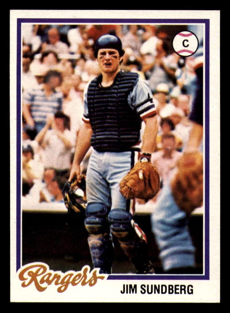 Amazon.com: Baseball MLB 1978 Topps #492 Jim Sundberg NRMT-OC Rangers ...