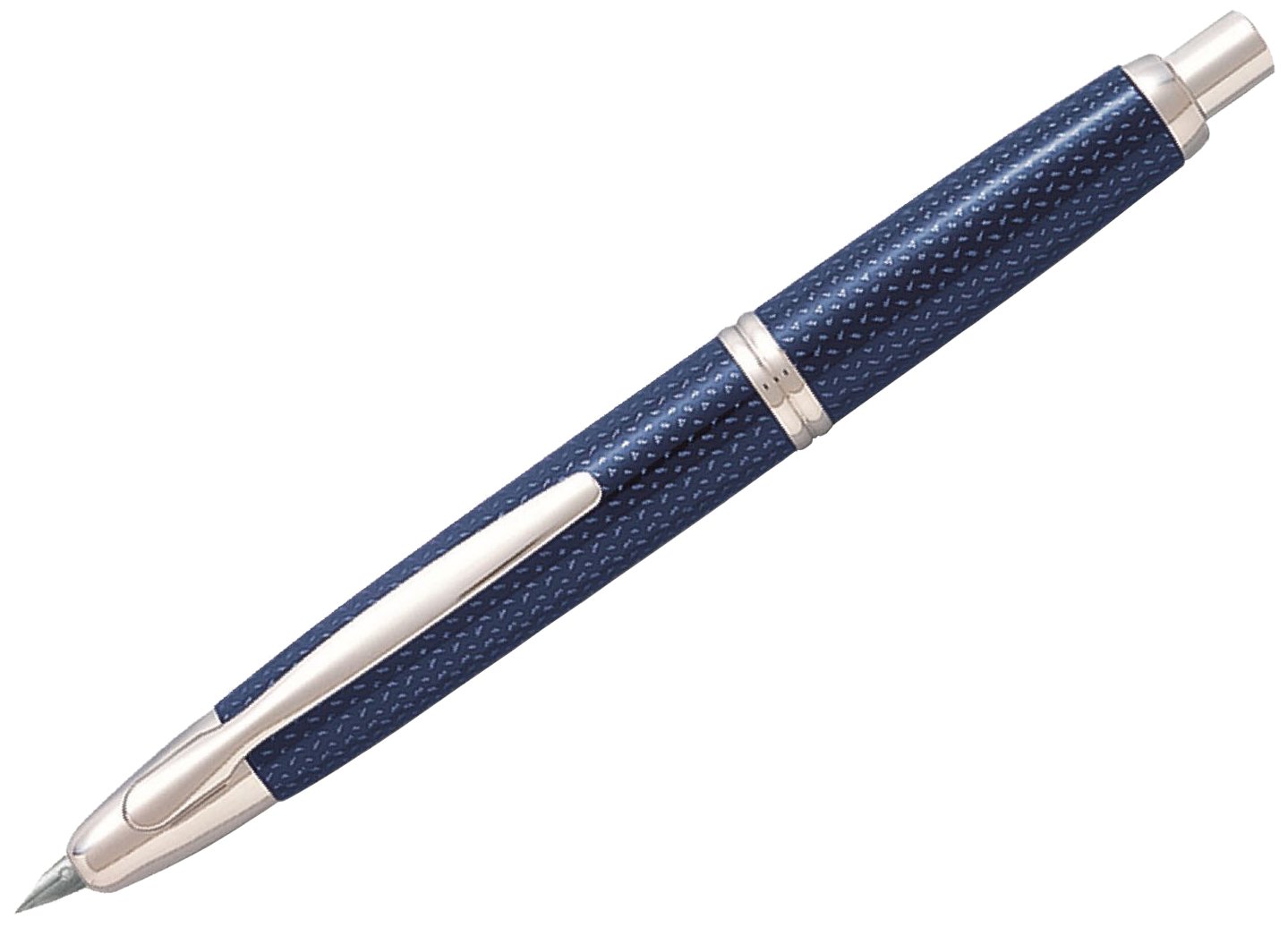 Pilot Capless Medium Retractable Fountain Pen Graphite - Blue : Amazon ...
