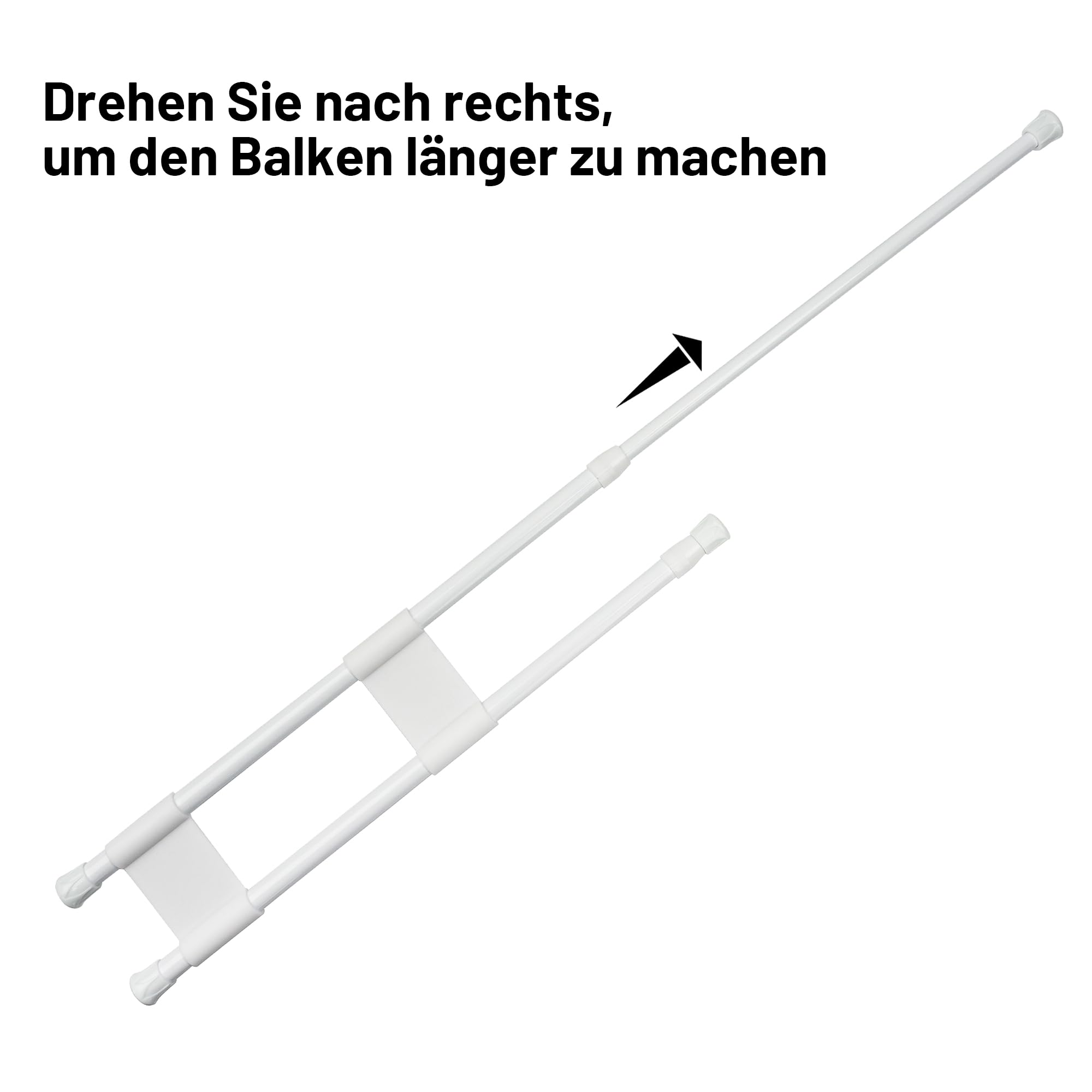 Snapklik.com : RV Refrigerator Bars, Double Spring Tension Rods Keeping ...