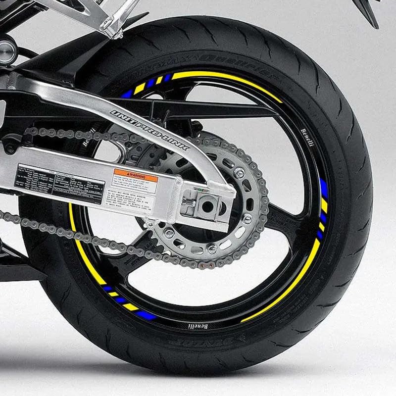 New 2024 Reflective Motorcycle Accessories Wheel Sticker Inside of Hub ...