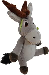 Amazon.com: Shrek The Third Christmas Donkey 7" Plush with Reindeer ...